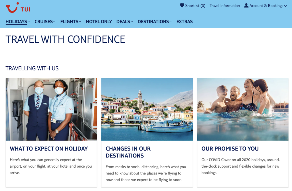 How has travel search changed during lockdown?